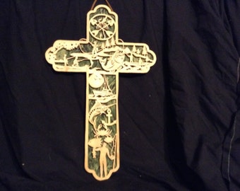 Popular items for fishermans cross on Etsy