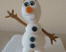 Popular items for olaf cake topper on Etsy