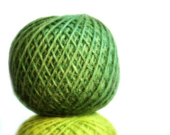 Green jute twine | Etsy