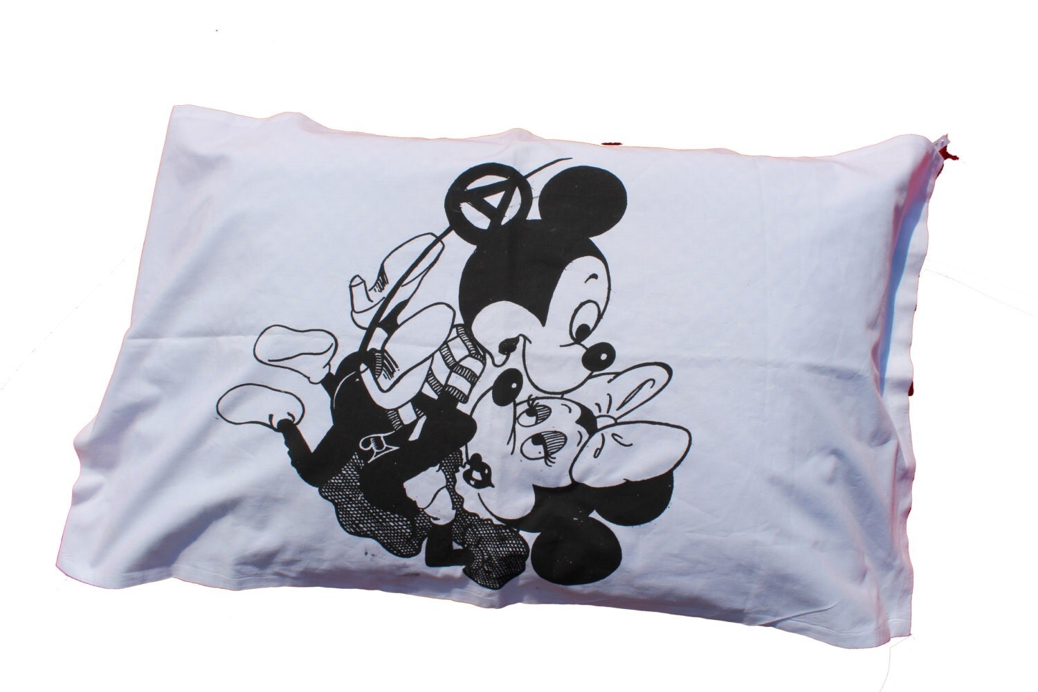 Punk Pillow Case Seditionaries Mickey Sex Screenprint 6754