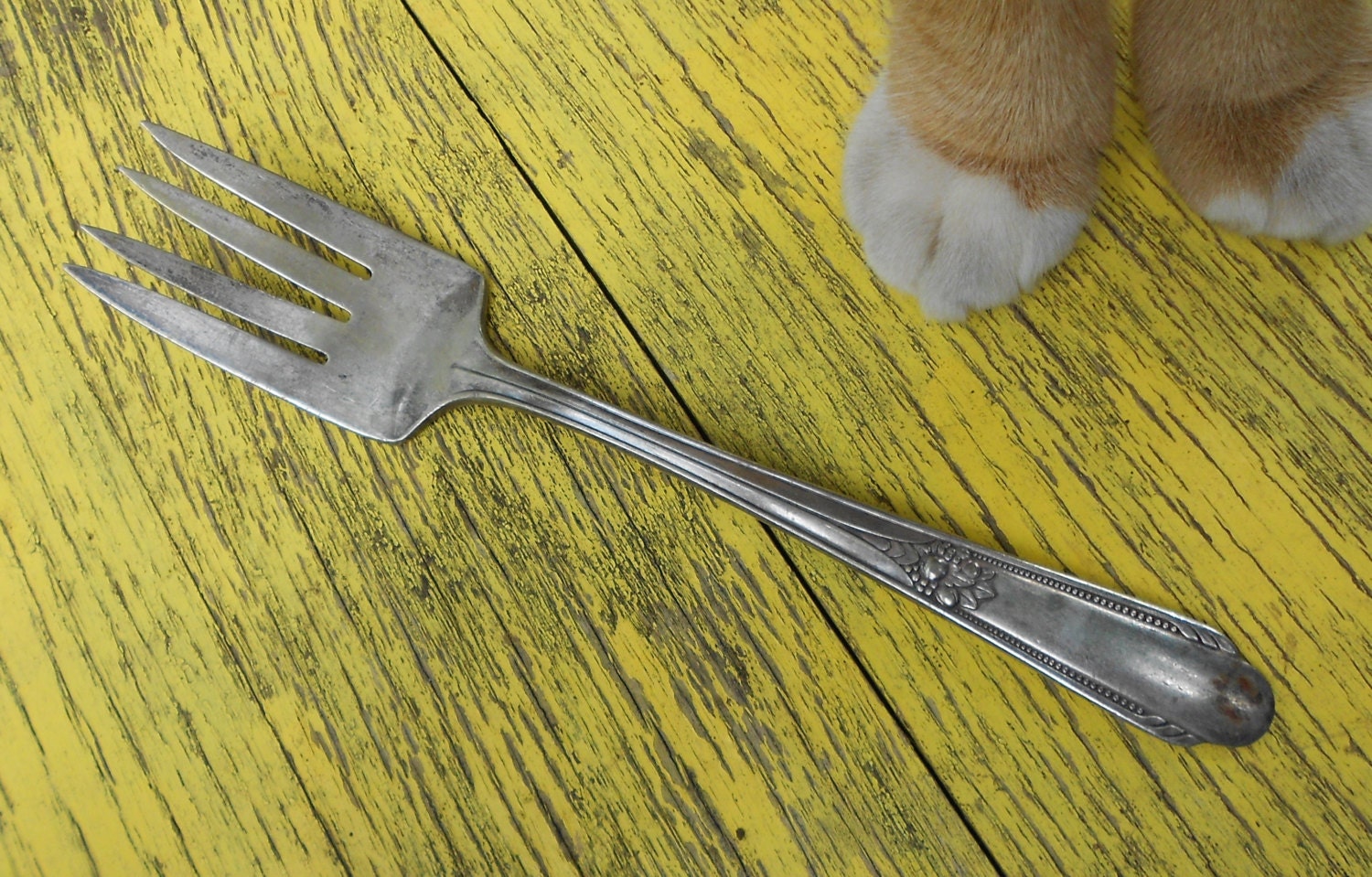 Kitchen Antique Wm A. Rogers Large Serving Fork – International Silver ...