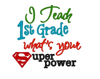 I Teach Special Education whats your Superpower. INSTANT