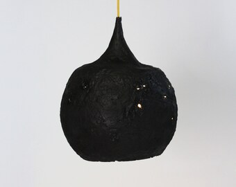 Paper pulp lamp | Etsy