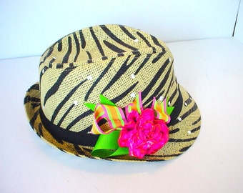 Popular items for straw fedora on Etsy