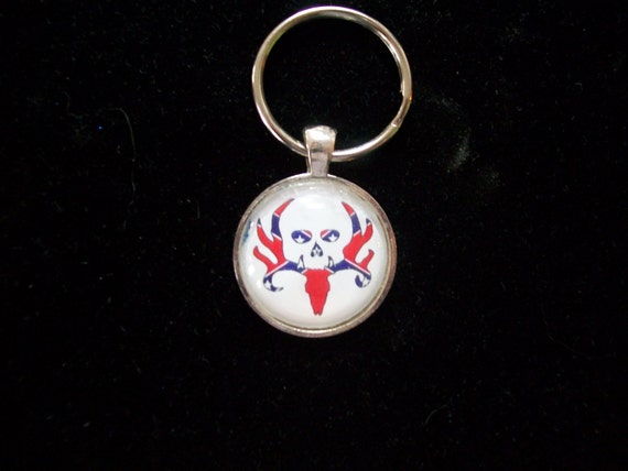 Bone Collector Inspired Keychain Confederate by ChesapeakeTidings