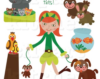 Fish bowl clip art | Etsy