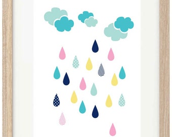 Raindrops 11x14 Print