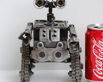 Scrap metal robots | Etsy