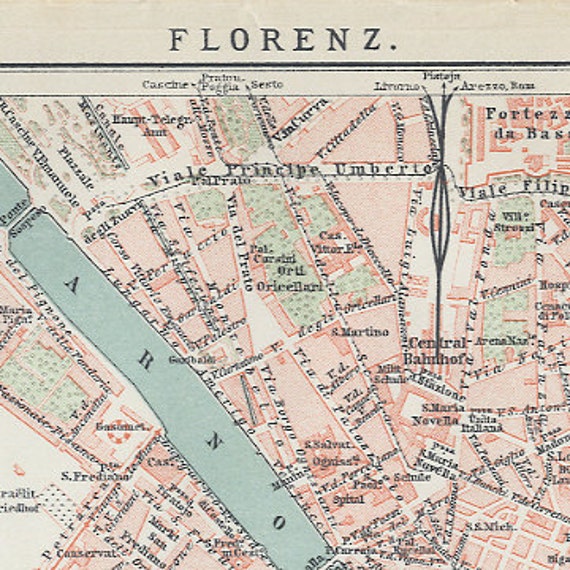 Florence Old Map