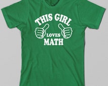 Popular items for funny math t shirt on Etsy