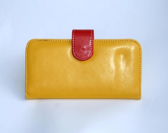 Yellow wallet | Etsy