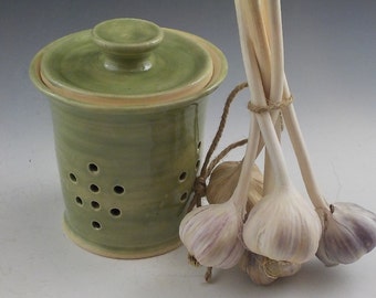 Popular items for garlic canister on Etsy