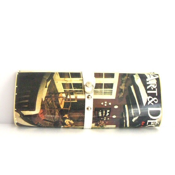 Vintage Magazine Clutch Purse Paul Smith