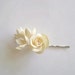 White Rose Cake Topper Flower Cake Topper Wedding Cake Flower