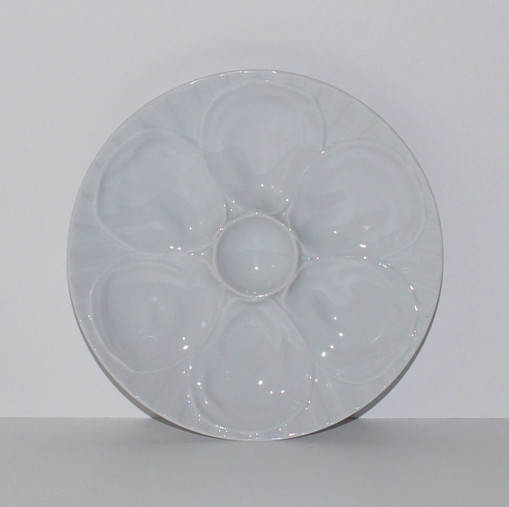 Pillivuyt France Porcelain Oyster Serving Plate – Haute Juice