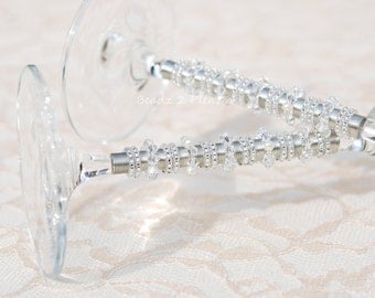 Unique crystal stemware related items | Etsy