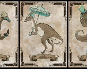 Steamosaurus 8x10 steampunk dinosaur art print