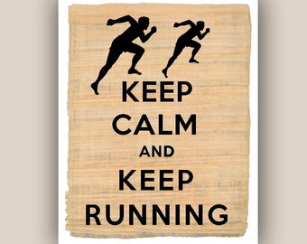 Popular items for keep running on Etsy