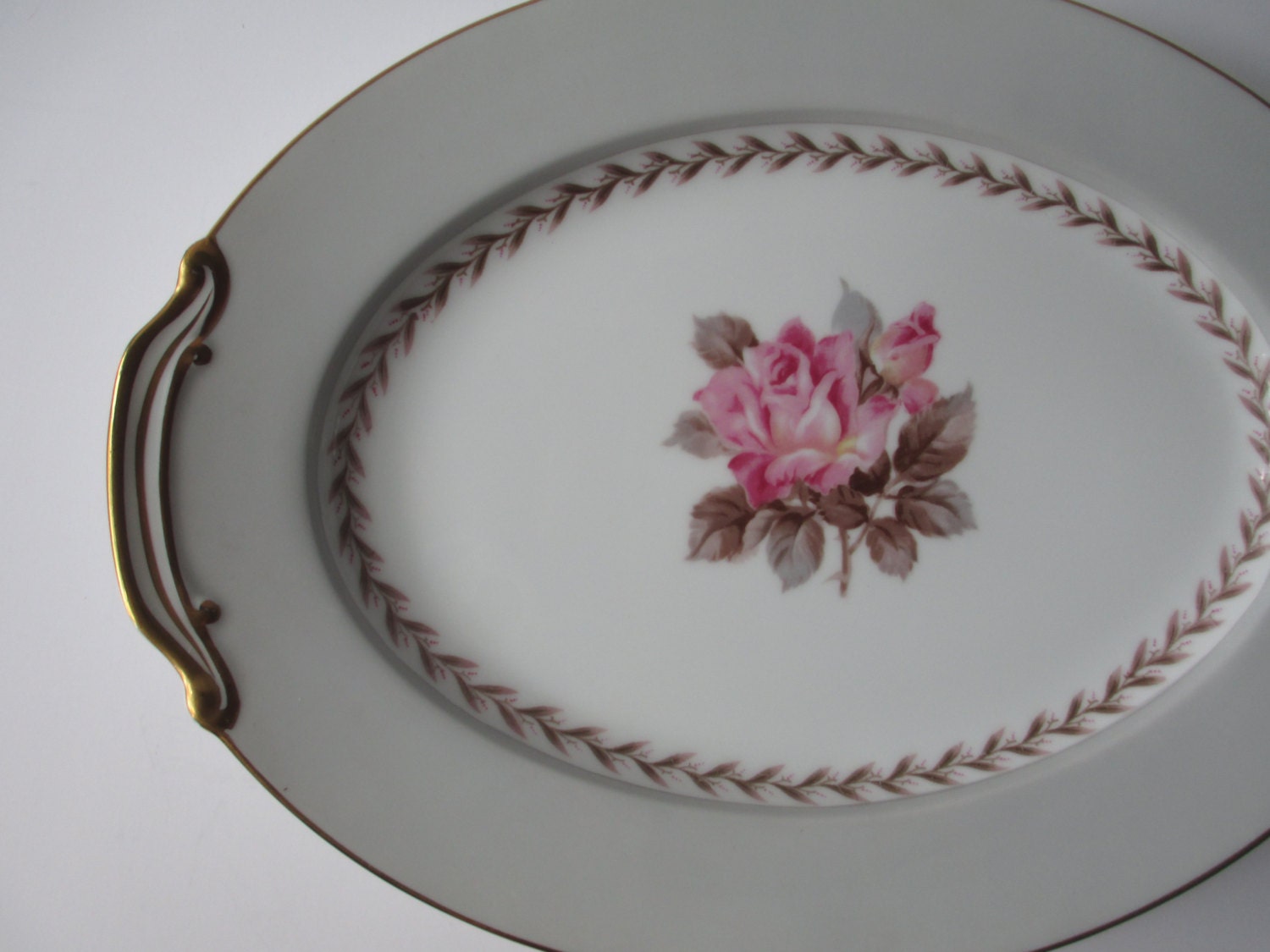 Vintage Noritake Rosemont Floral Serving Platter – Mid Century – Haute ...