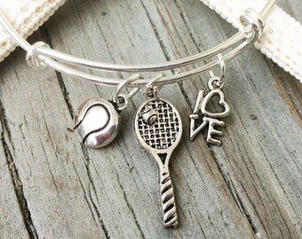 Popular items for tennis charm on Etsy
