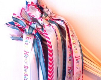 Popular items for happy birthday ribbon on Etsy