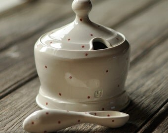 Covered salt cellar | Etsy