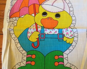 Rainy Day Duck Craft Template