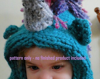 Horse ears pattern | Etsy