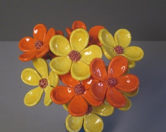 Popular items for ceramic poppy on Etsy