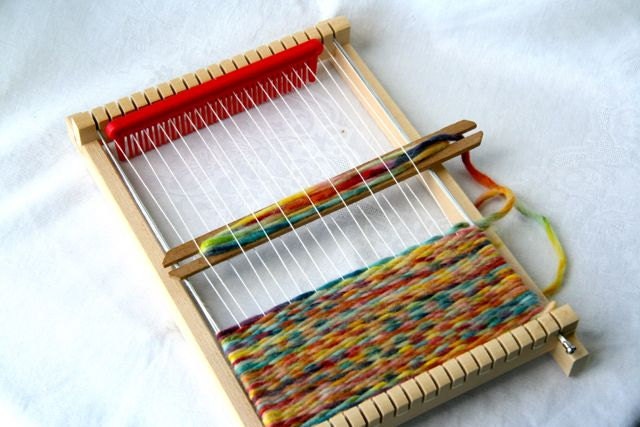 Knitting Loom Weaving Tool Kit Including 1 Pc Wood s Shuttle And 1 Pc ...