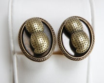 Unique golden cufflinks related items | Etsy