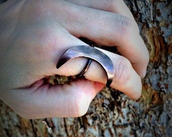 Witch Ring Solitary Witch Wiccan Ring Pagan by TheWickedGriffin