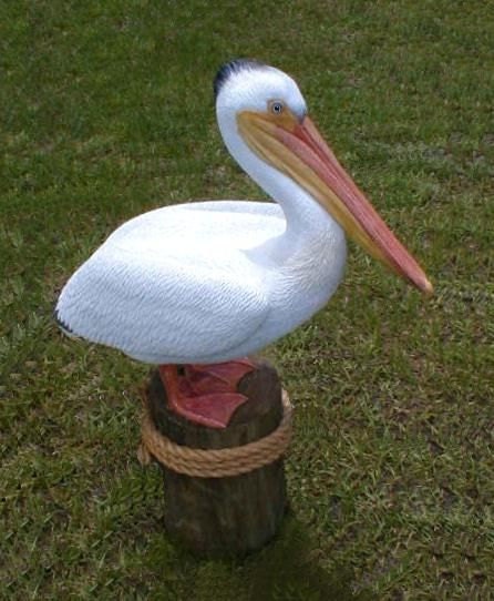 Life Size BROWN PELICAN Sculpture limited ed.