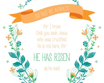 Popular items for easter scripture on Etsy