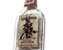 Melted Captain Morgan Wall Clock Melted Spiced Rum Bottle Man Cave ...