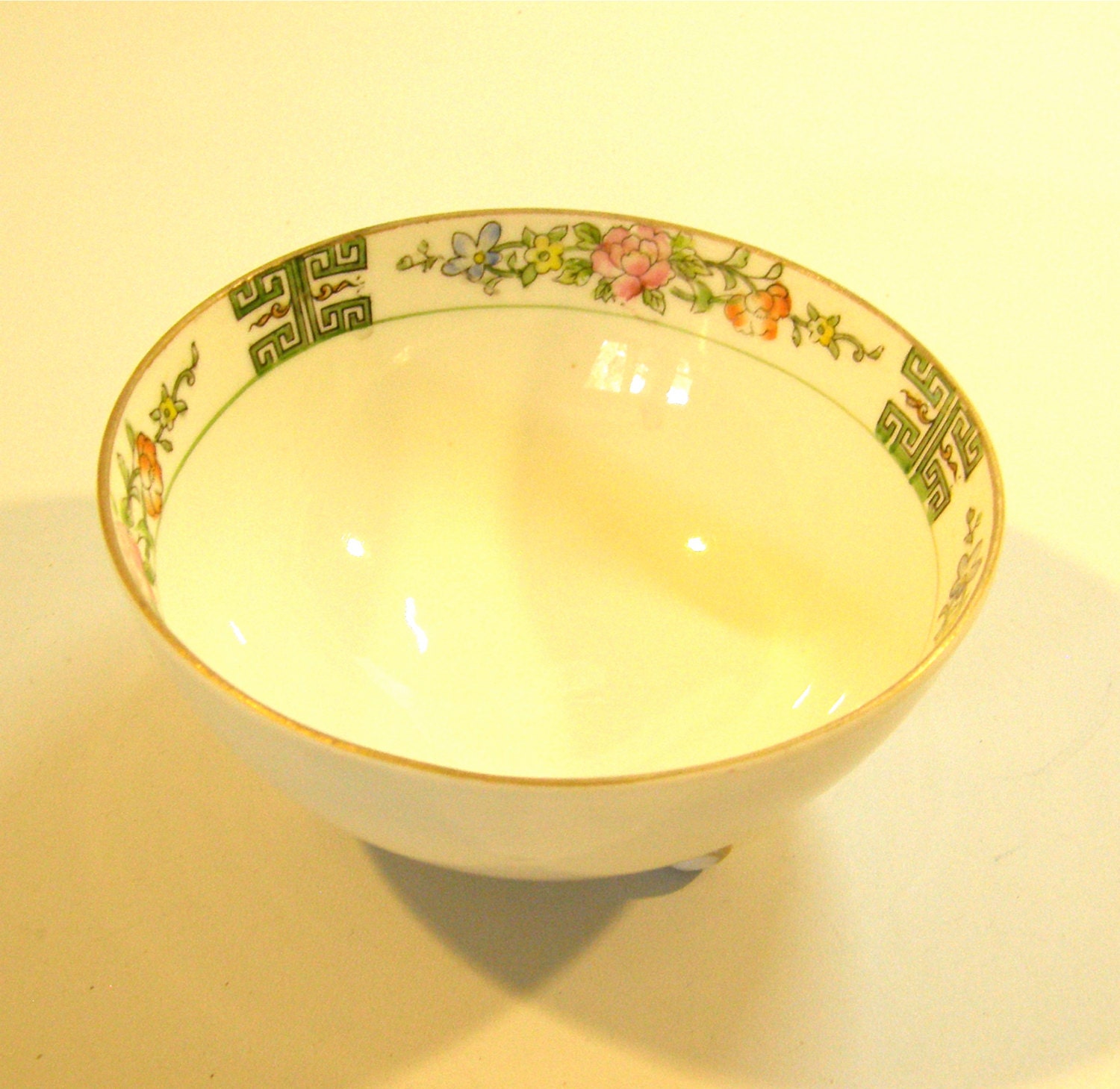 Vintage Nippon Hand Painted Three Footed Bowl – Haute Juice