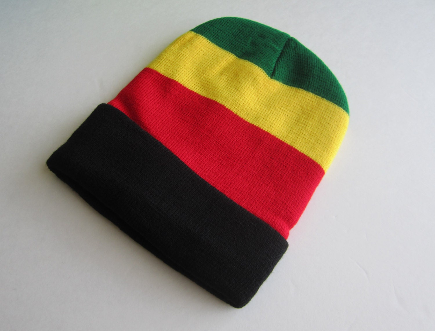 Rasta Beanie Unisex Rastafari Beanie Jamaican Style Reggae