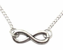 Popular items for infinity necklace on Etsy