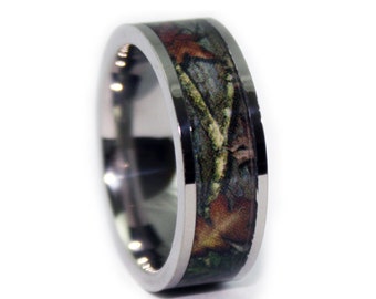 Mens titanium ring | Etsy