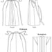 Folkwear Japanese Hakama & Kataginu Samurai Costume Sewing