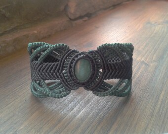 Unique handmade macramé bracelet