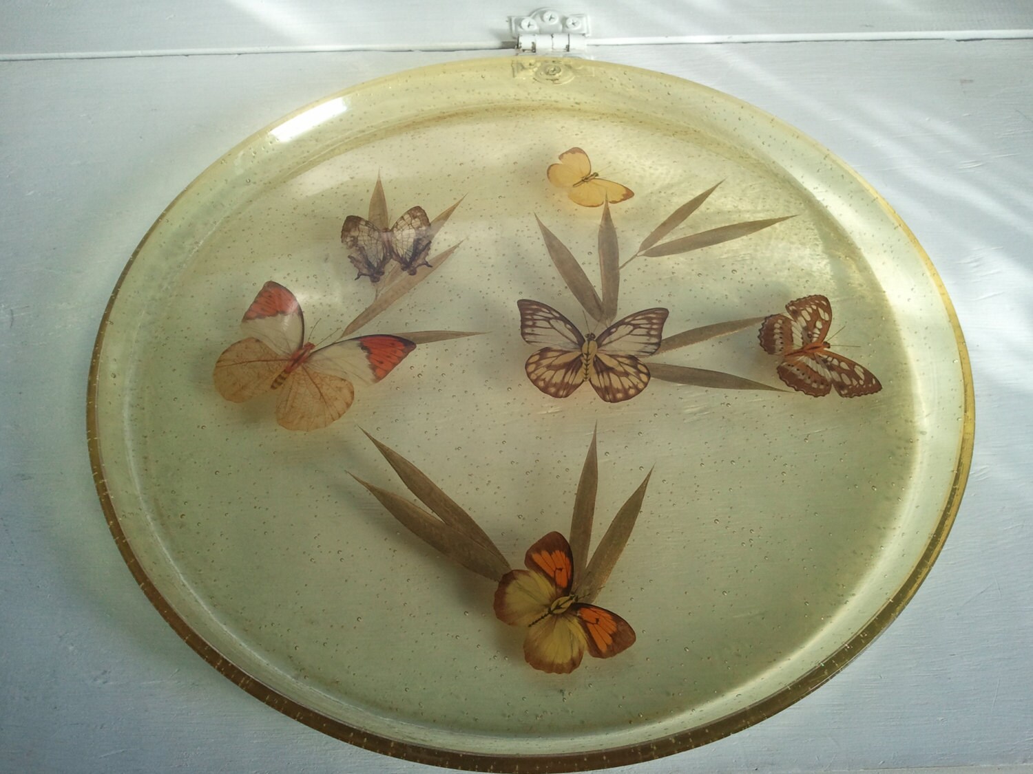 Vintage, Butterfly Serving Tray, 50s, Smilite