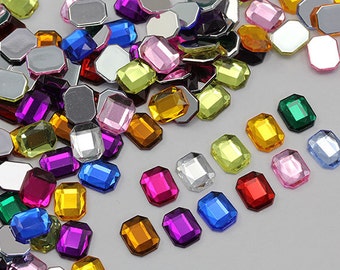 25mm Round Acrylic Jewels For Costume Making and Mosaic Art