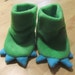 Monster Toe Slippers for adults