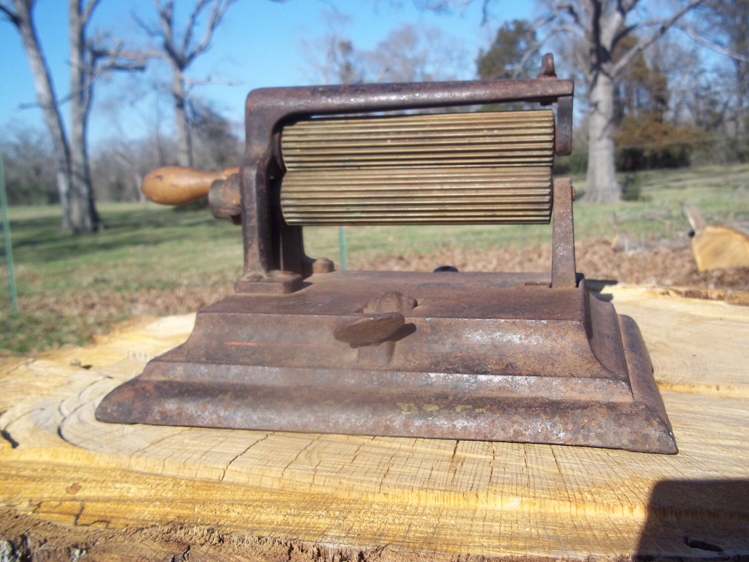 1870's Antique Fluting Iron Pleating Iron Crimper