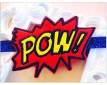 Popular items for super hero headband on Etsy