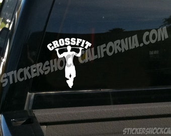 Crossfit Fitness Vinyl Decal Sticker