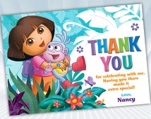 Unique dora thank you card related items | Etsy