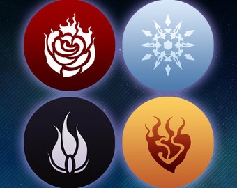 RWBY Pins [ Set of 18]