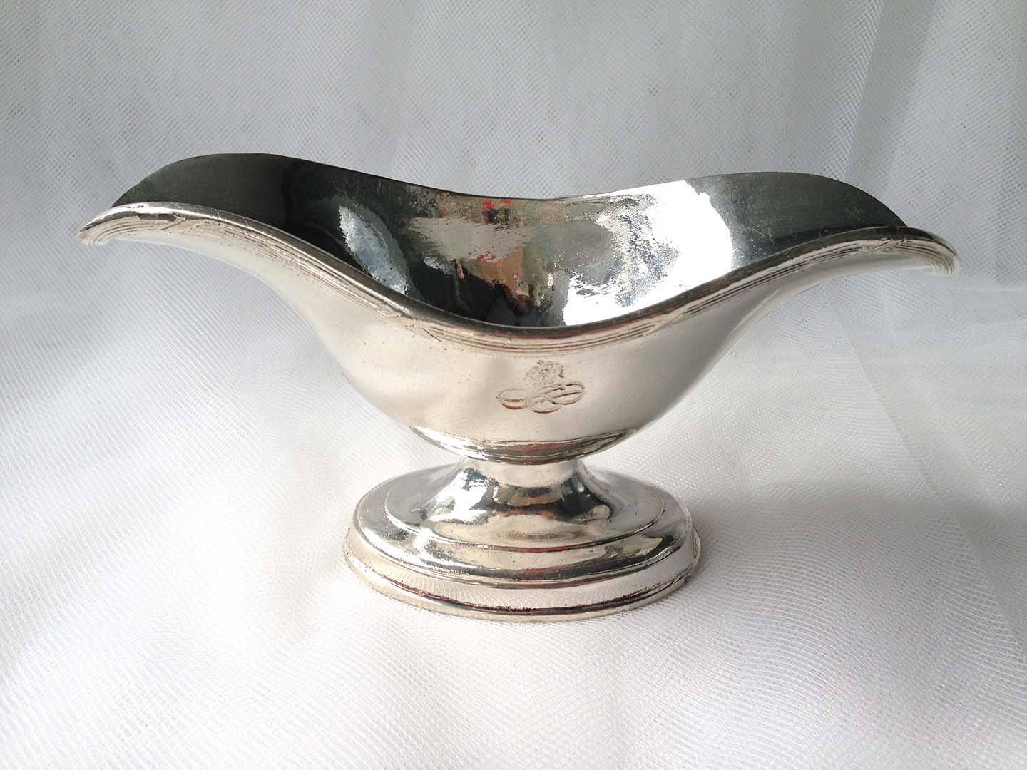 Cosulich Line Silver Plated Serving Sauce Boat by Wellner Firenze of ...